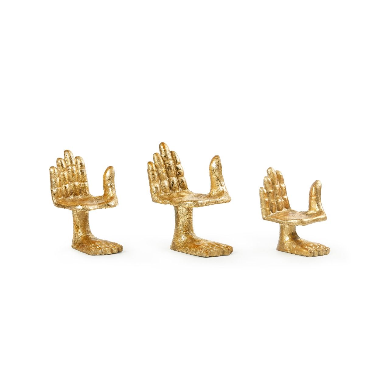 Gold Mano Statue – ABODE HOME