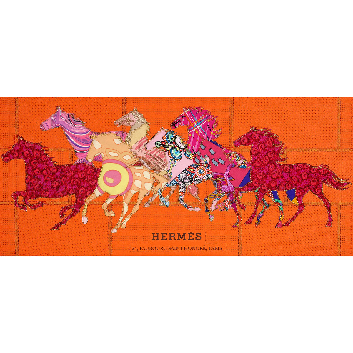 Hermes Parade Double in Acrylic Frame – ABODE HOME